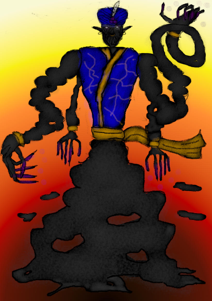 New Character: The Djin - Dancing Demon New Comic